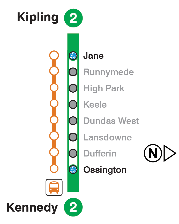 Portion of TTC’s Line 2 to shut down this weekend - TorontoToday.ca
